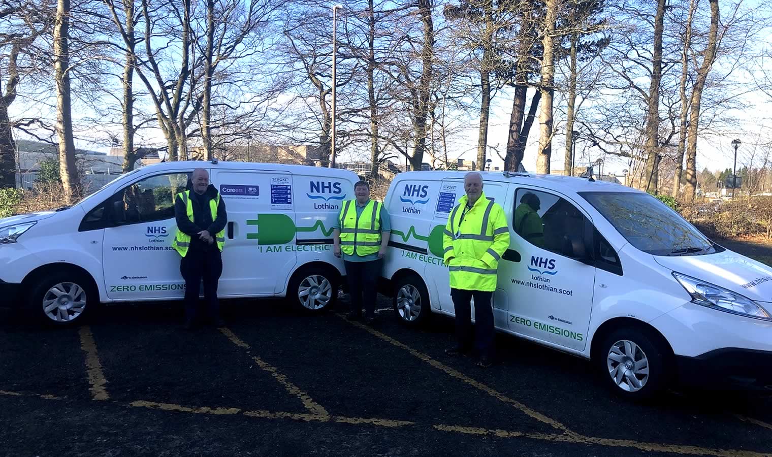NHS Lothian invests over half a million pounds into electric fleet ...