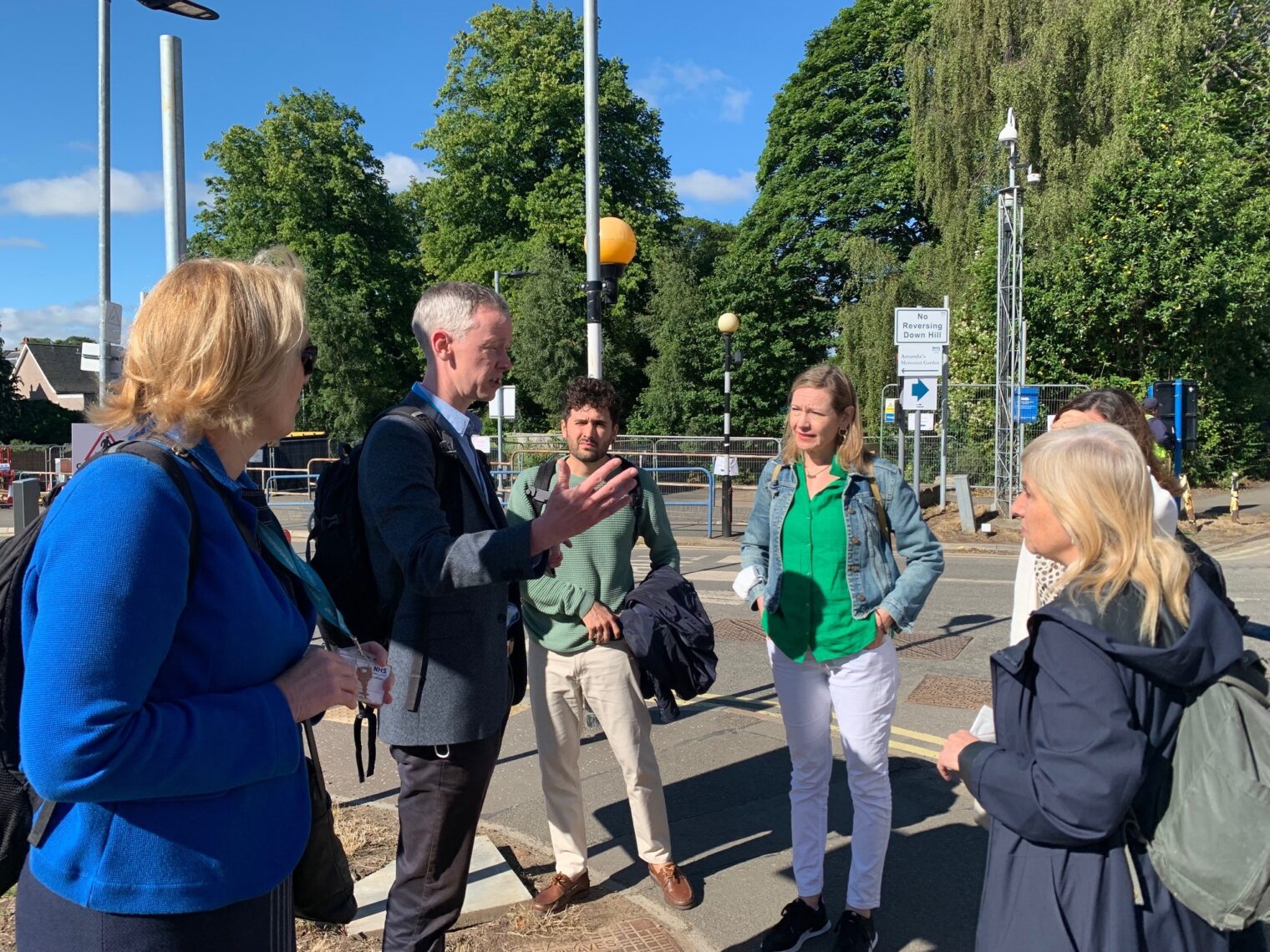 NHS Lothian welcomes sustainability delegation from Spain – News & Media