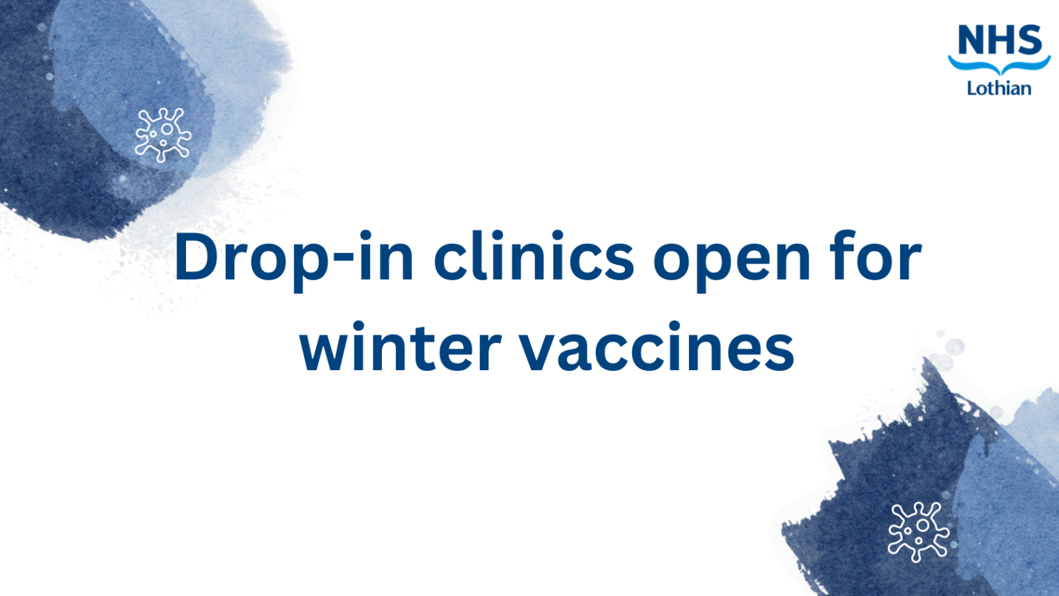 Winter vaccine clinics in Lothian open to drop-ins – News & Media